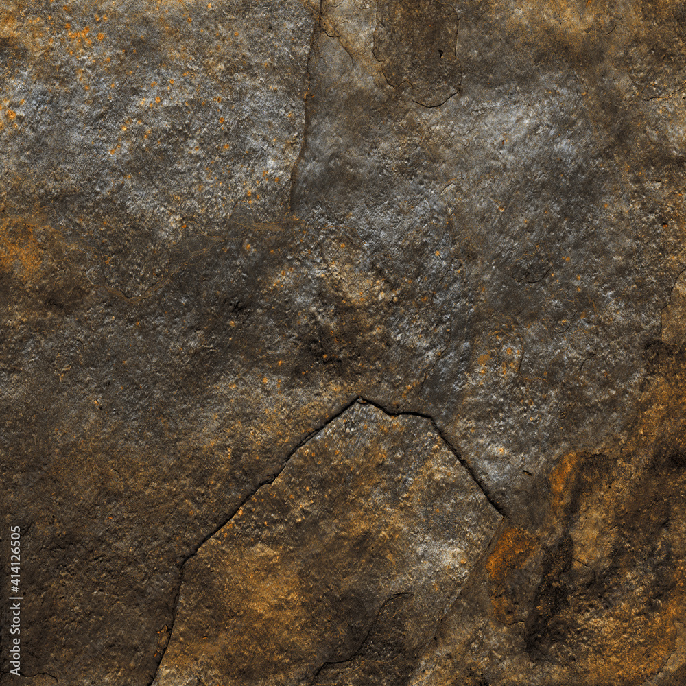 Metal Rust Stone Texture Background With Cement Effect In golden ...