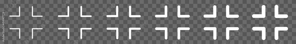 Full Screen Minimize Icon White | Small Size Illustration | Video ...