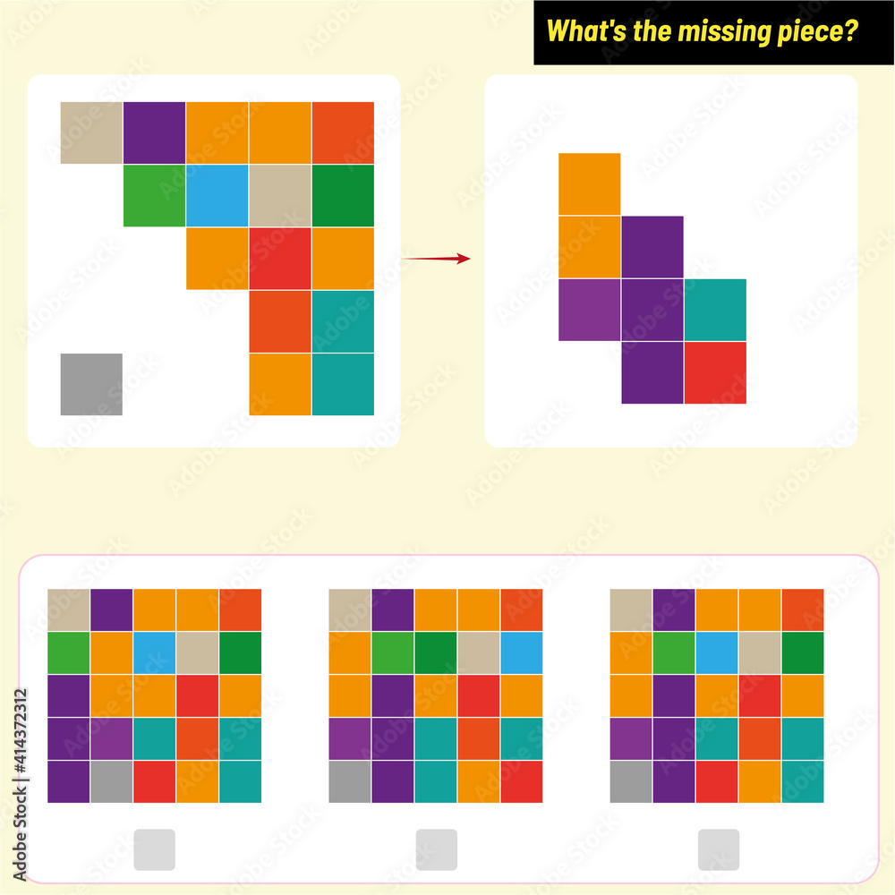 Find the cube with the view in the direction of the arrow. Intelligence ...