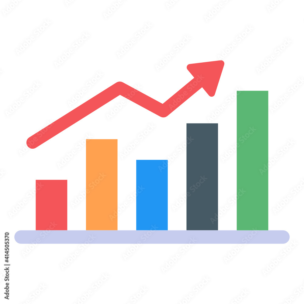 Graphical representation of a vertical chart, called a vertical column ...