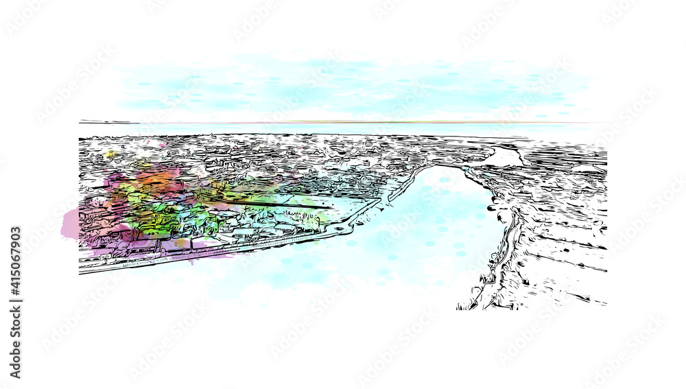 Building view with landmark of Iloilo is on Panay Island in the ...