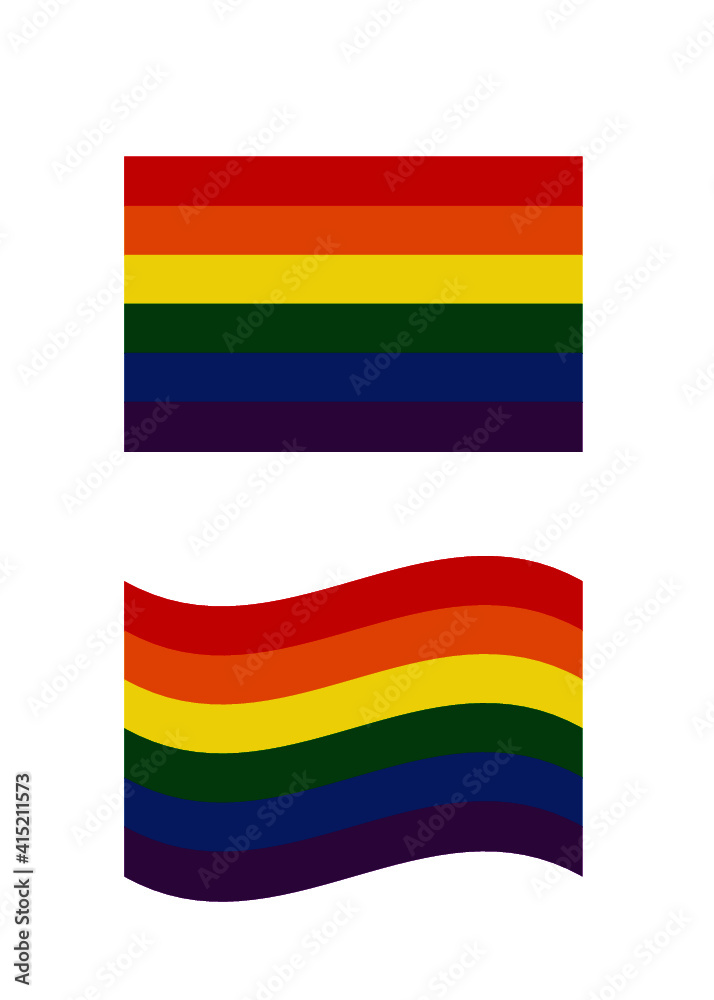 Bandera lgtb Stock Vector | Adobe Stock