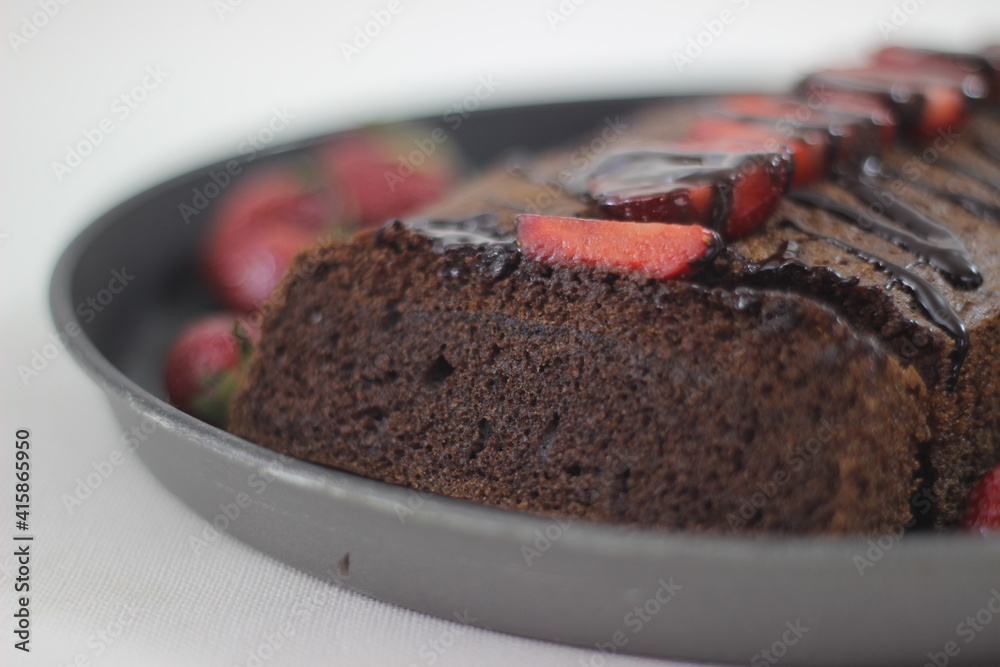 Finger millet chocalate cake. A Healthy Homemade Chocolate cake made ...