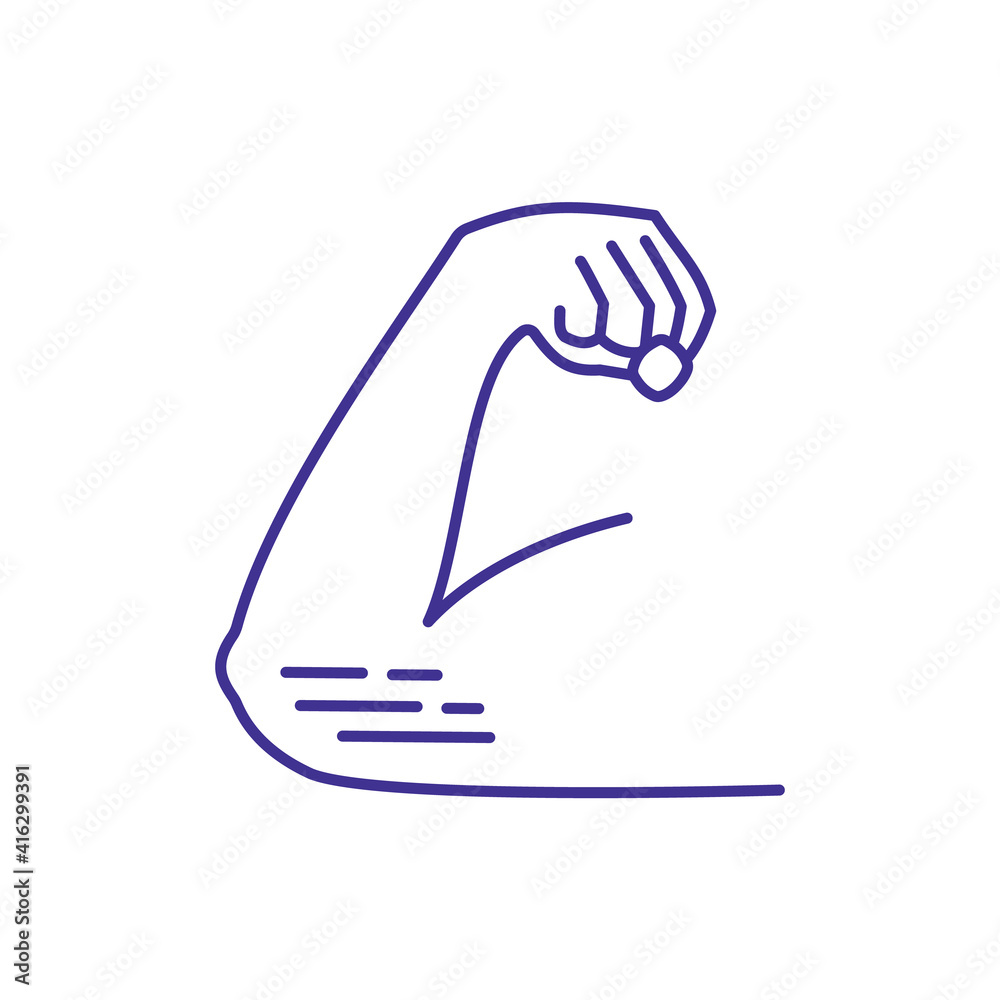 Stock-Vektorgrafik „Elbow injuries RGB color icon. Tendonitis. Broken ...