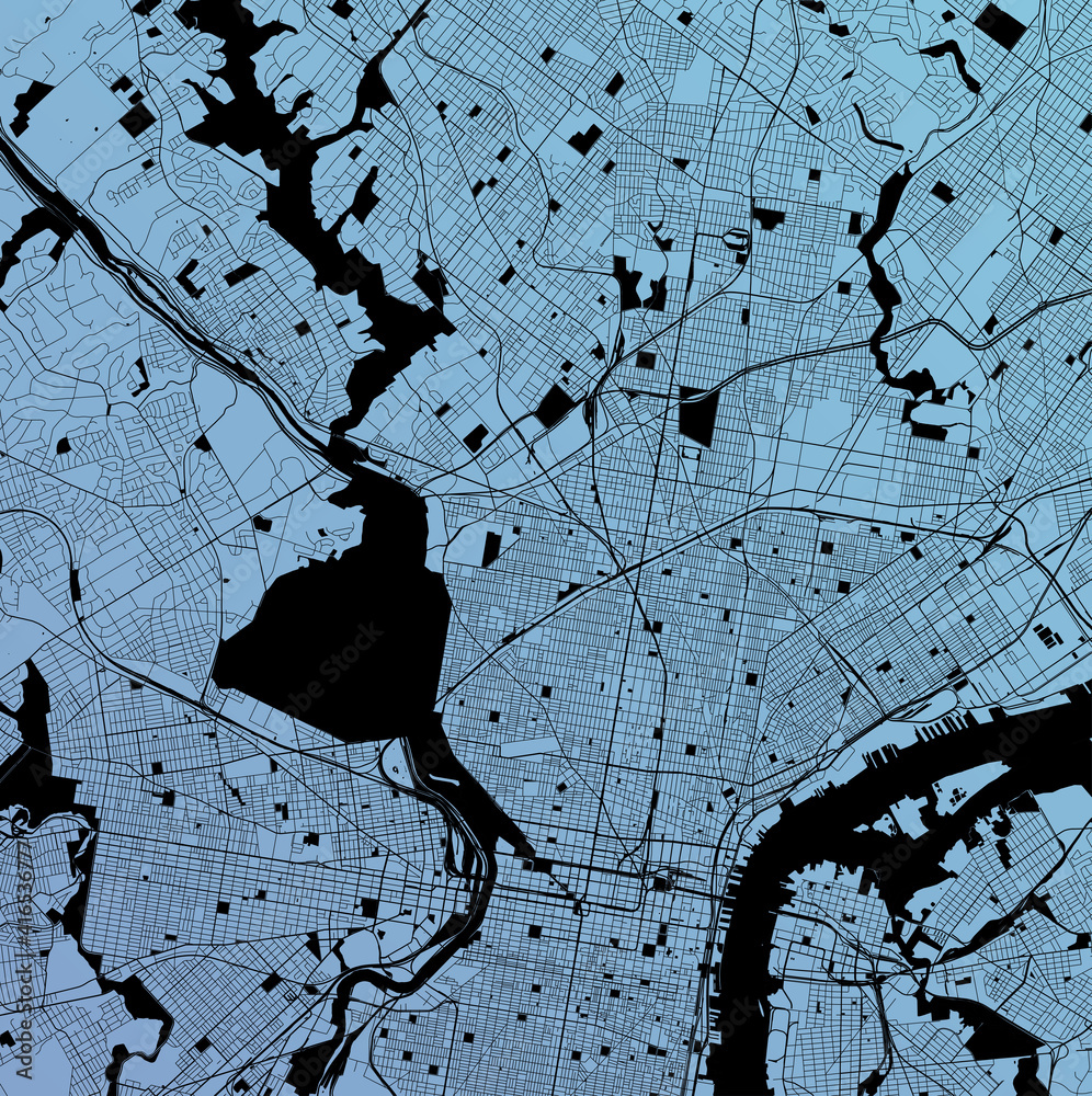 Stock-Vektorgrafik „Philadelphia, Pennsylvania, United States (USA ...