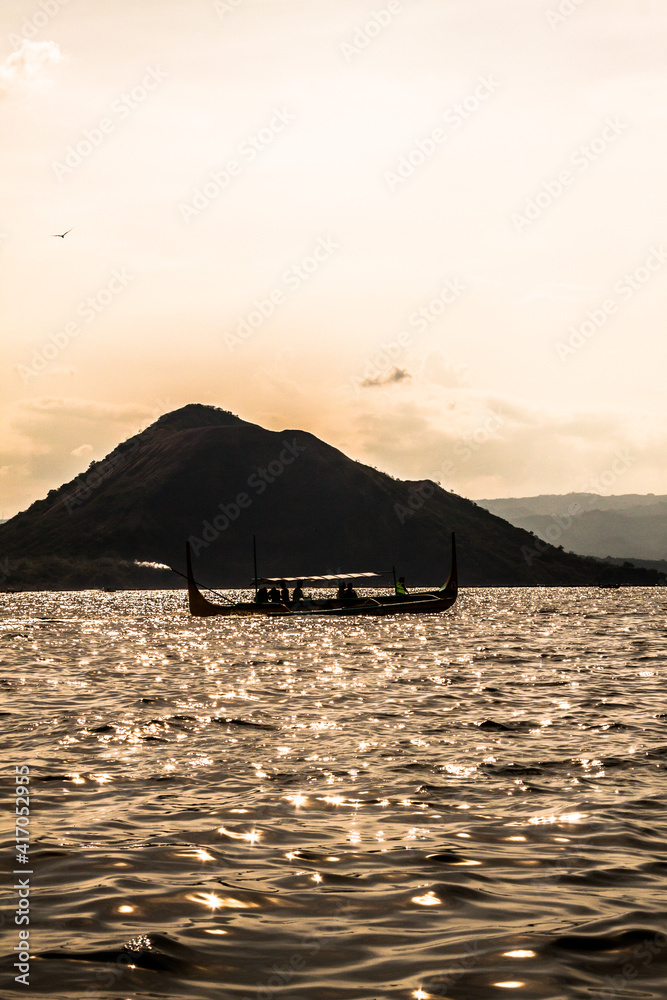 dramatic photos of the worlds smallest volcano. The Taal volcano in the ...