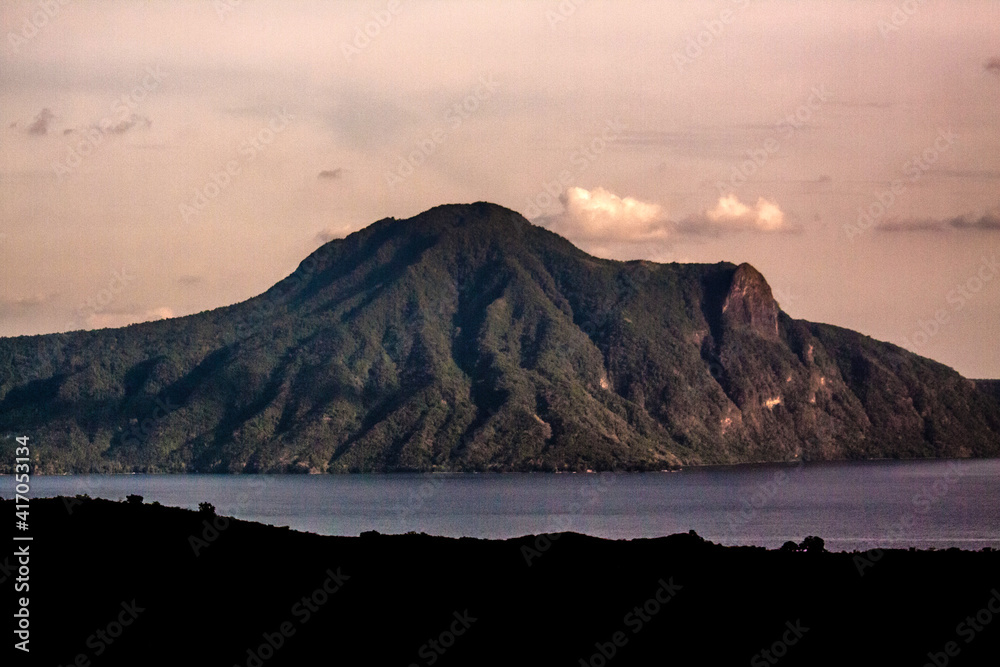 dramatic photos of the worlds smallest volcano. The Taal volcano in the ...
