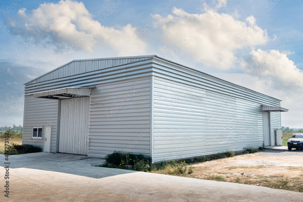 Steel Shutter Roller Door of Factory Warehouse Workshop for Materials ...