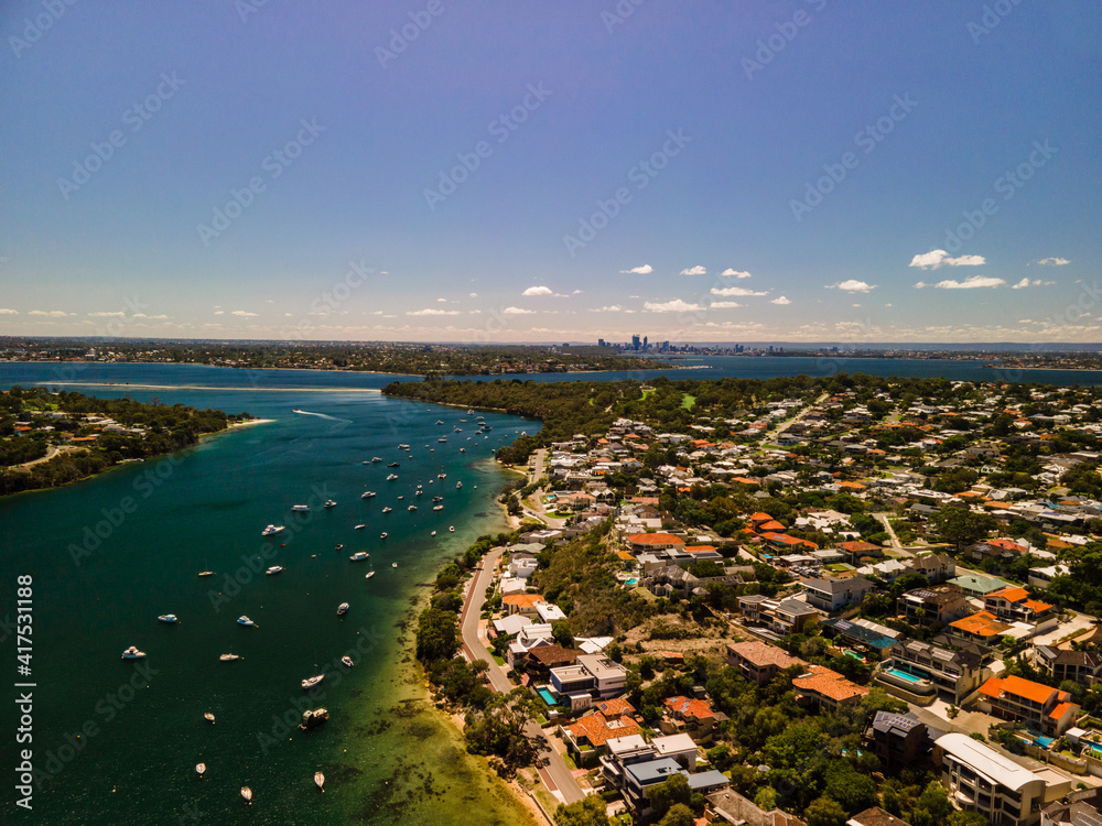 Bicton Baths, Swan River Perth Stock Photo | Adobe Stock