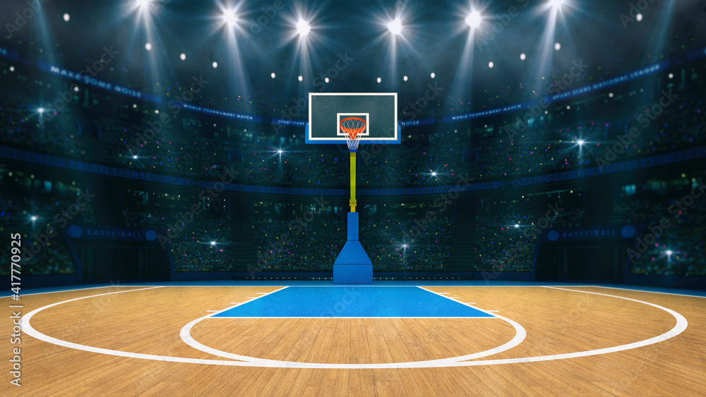 3d Basketball Court Floor