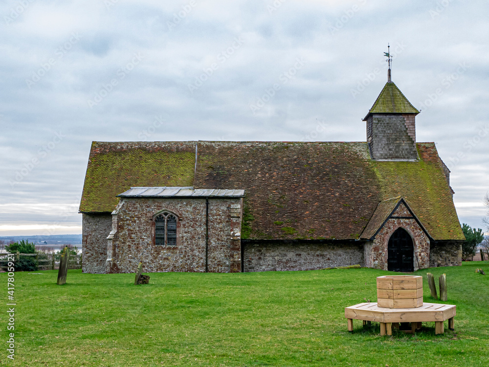 Thomas the Apostle church at Harty Ferry on the Isle of Sheppey, Kent ...