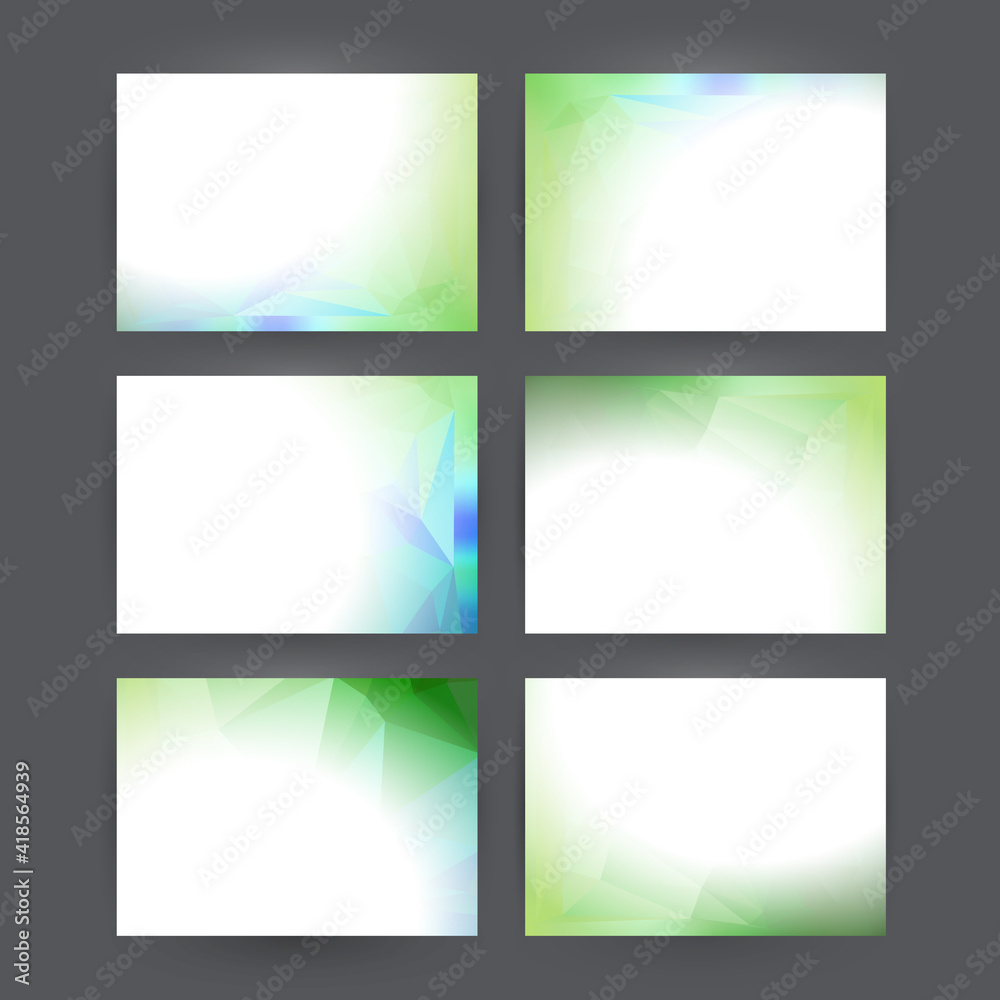 Design elements presentation template. Set horisontal banners purple ...