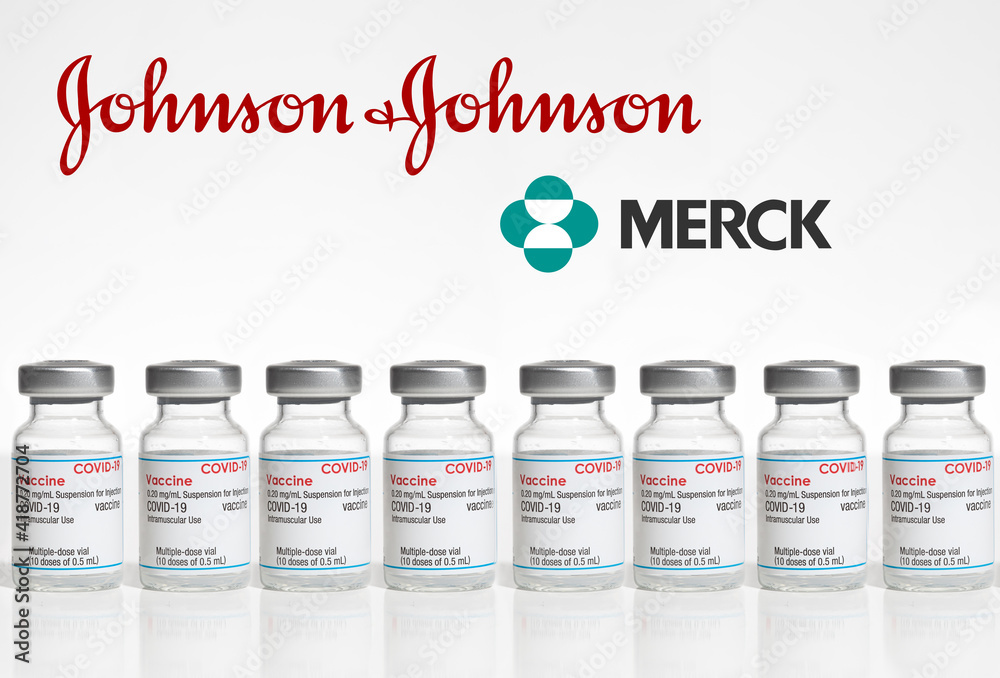 Photo Stock Merck has joined forces with Johnson and Johnson to ...