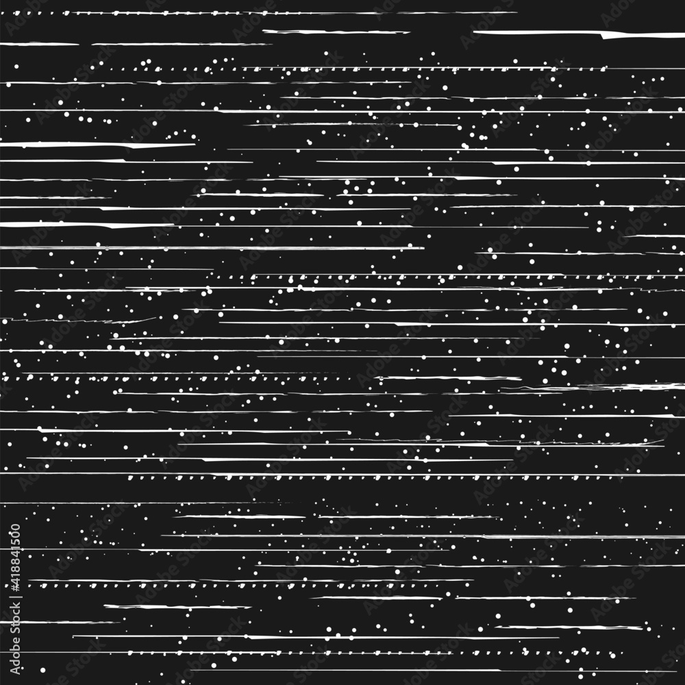 Corrupted play screen with glitch effect. Vector camera film vhs or ...