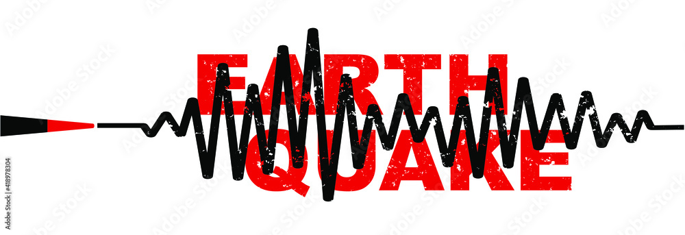 earthquake background Stock Vector | Adobe Stock