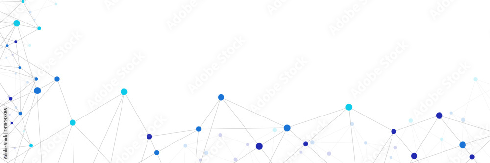 Website header or banner design with abstract geometric background and ...
