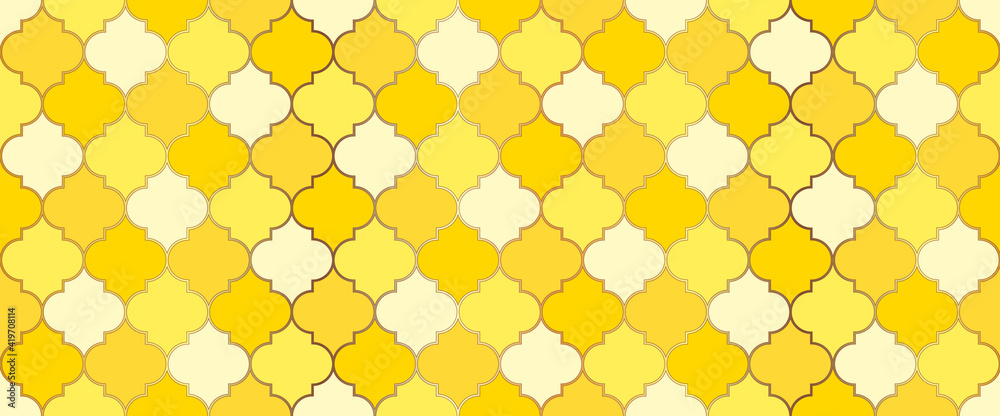 Moroccan Seamless Mosaic Texture. Seamless Moroccan Ornament Eid ...