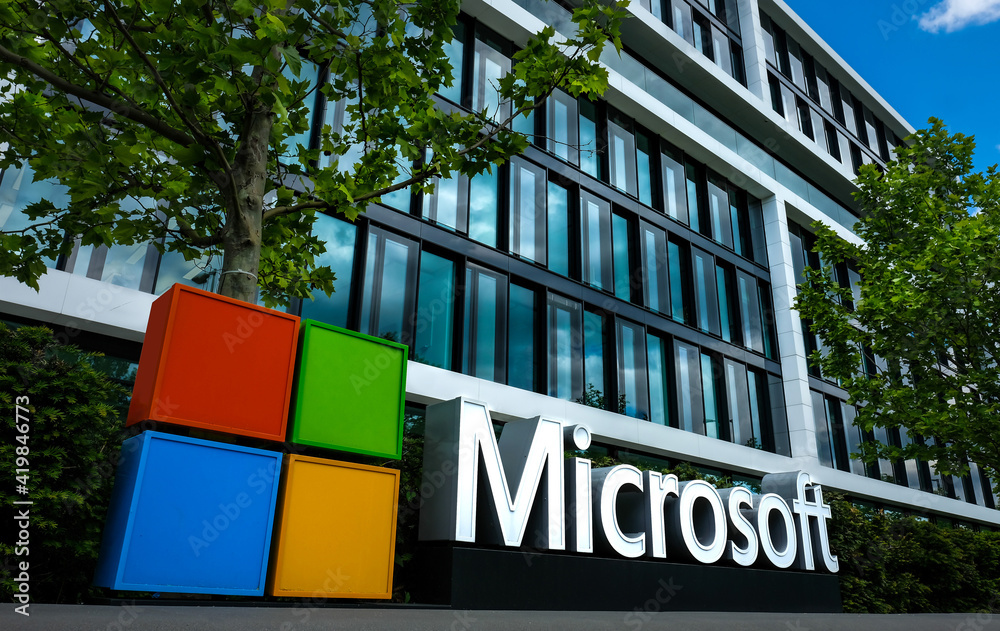 Microsoft Corporation headquarters Stock Photo | Adobe Stock