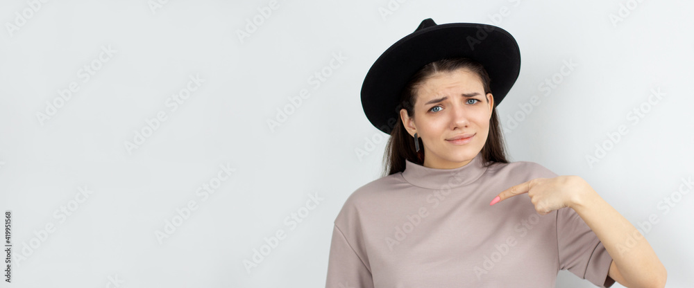 Portrait of angry unhappy annoyed young woman getting mad asking ...