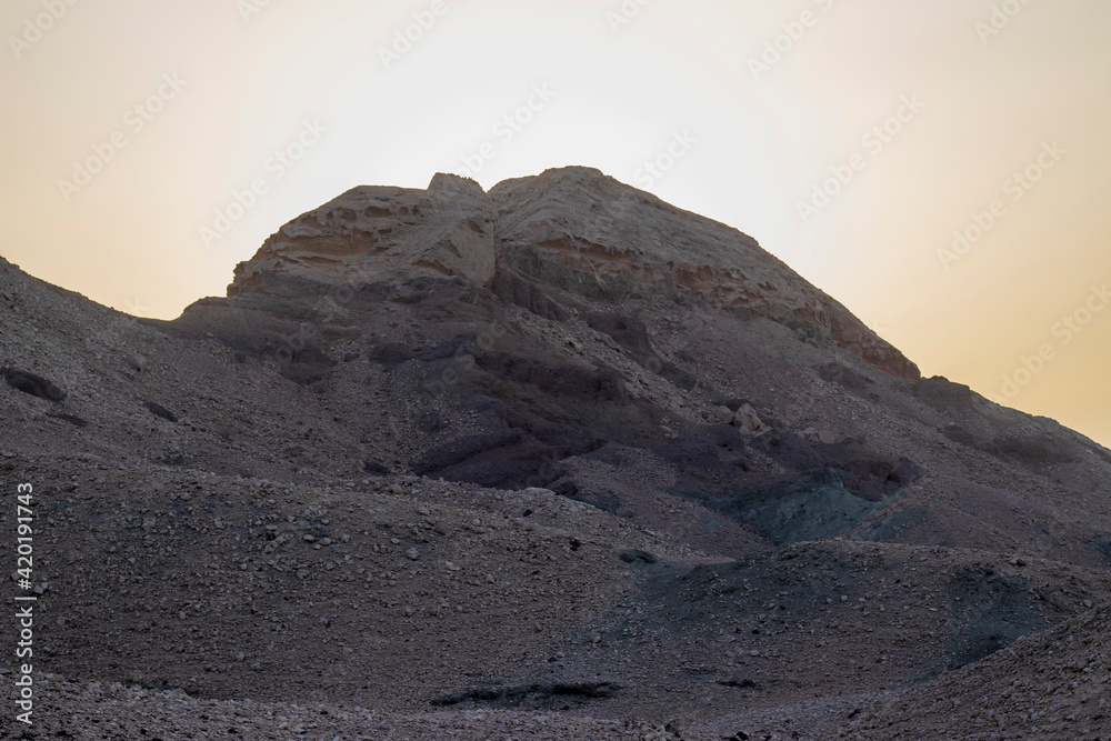 93 million years old rocks formations known as Jebels in Buhais area of ...