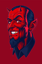 Smiling Red Devil Free Stock Photo - Public Domain Pictures