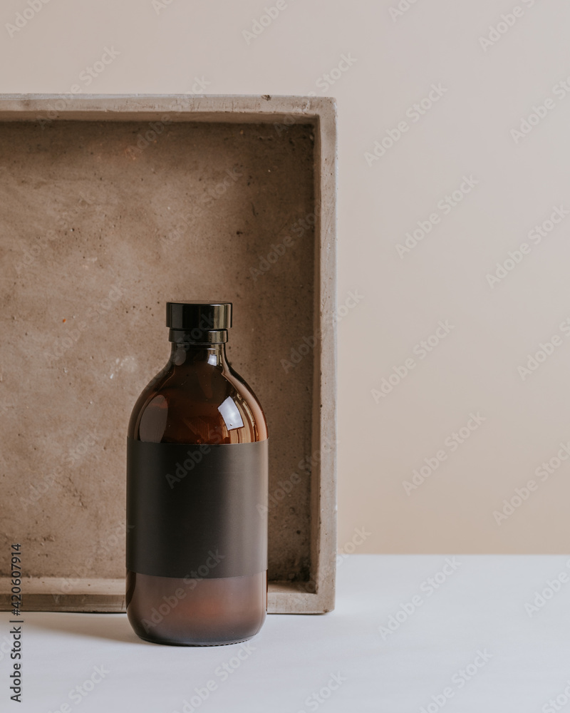 Plain Aesthetic Glass Containers Stock Photo | Adobe Stock