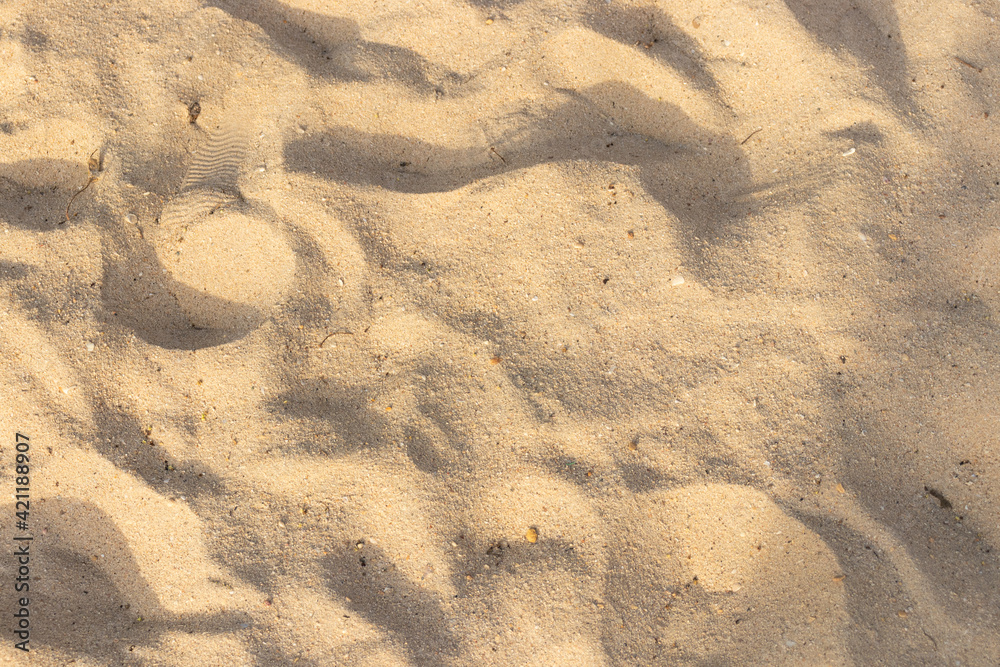 Sand on the beach texture for summer background. Stock Photo | Adobe Stock