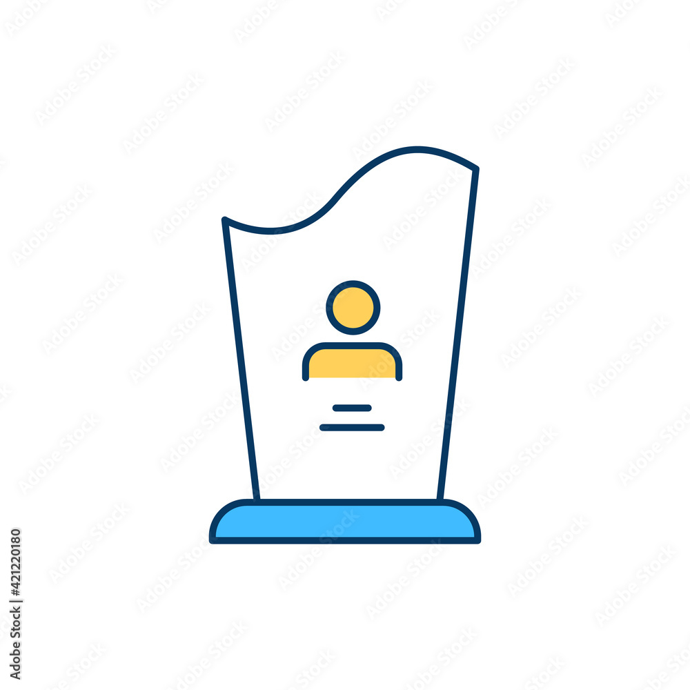 Grave RGB color icon. Burying place. Graveyard, cemetery. Last resting ...