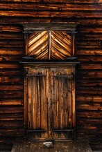 Old Wooden Door Log Cabin Free Stock Photo - Public Domain Pictures
