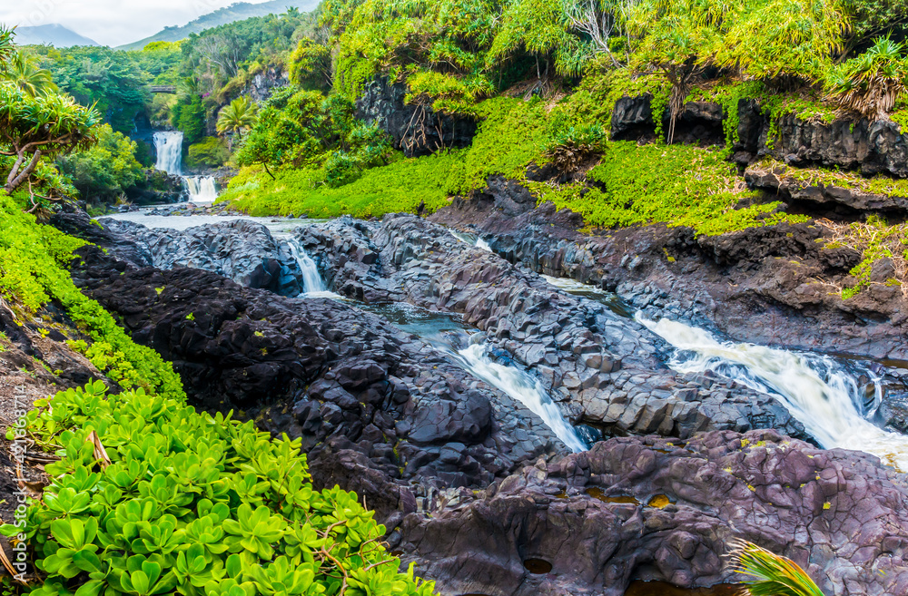 The Pools of Oheo Gulch, Kipahulu District, Haleakala National Park ...