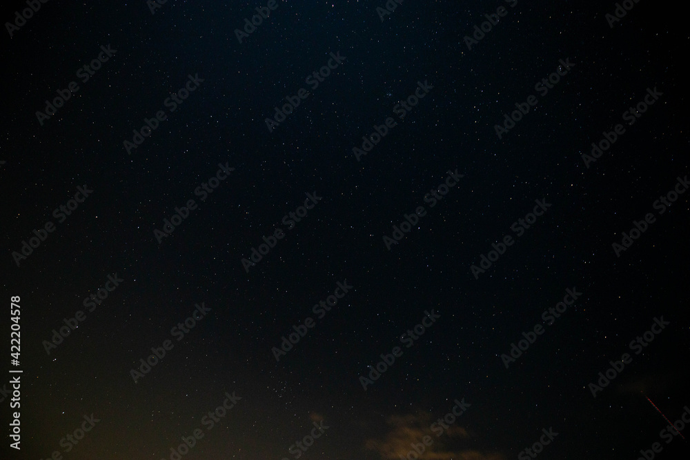 Panorama milky way galaxy with stars and space dust in the universe, noise photo nigth, Night ...
