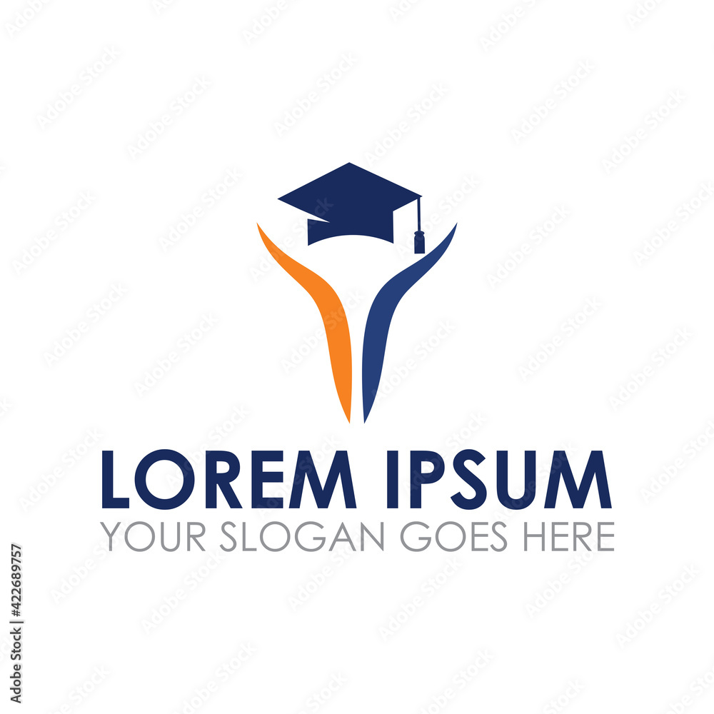 university vector , graduation logo vector Stock Vector | Adobe Stock