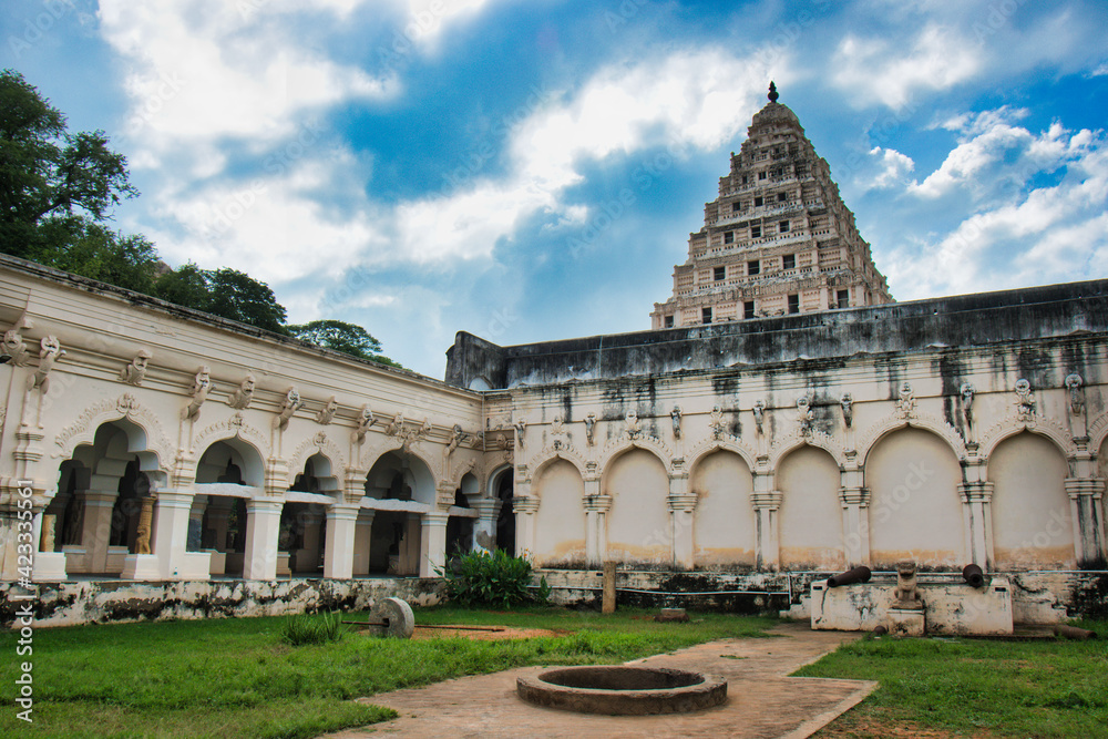 The Thanjavur Maratha Palace Complex in Thanjavur is the official ...