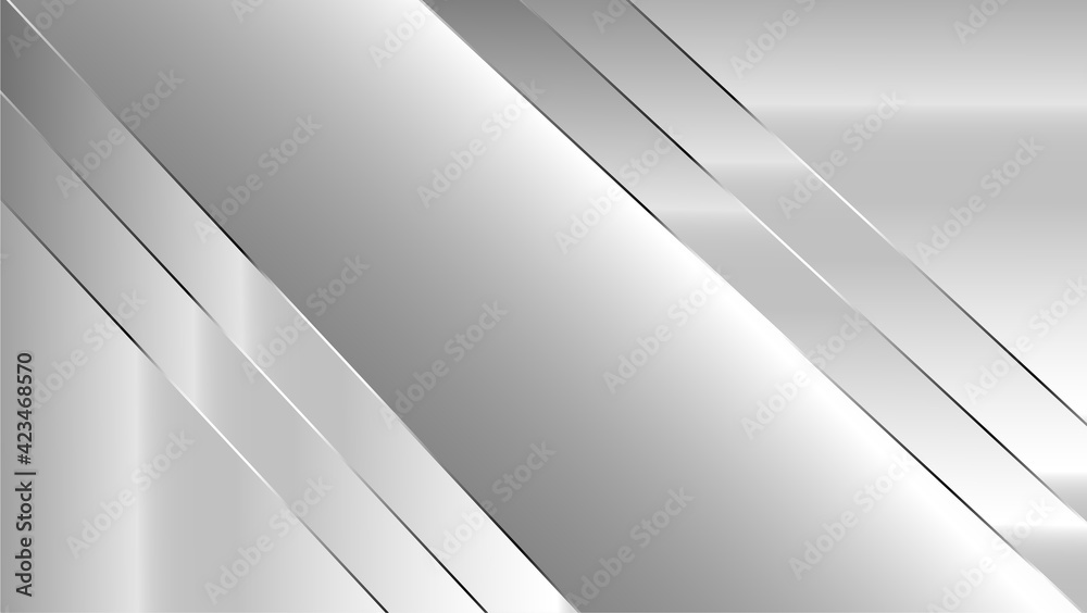 Modern luxury silver background Stock Vector | Adobe Stock