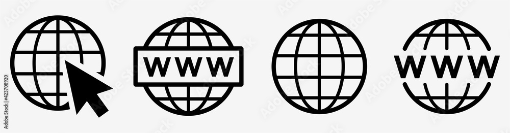 Website icon set. Web icons vector Stock Vector | Adobe Stock