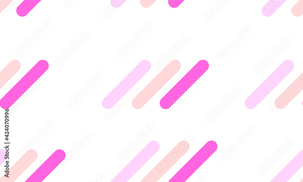 Pink and yellow horizontal lines on a white background. vector seamless ...