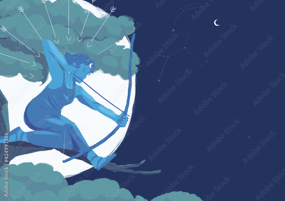 Artemis the Greek Goddess of the Hunt also known as Diana to the Romans ...