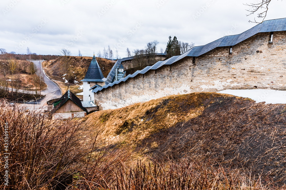 Holy Dormition Pskov-Pechersk Monastery is one of the largest and most ...