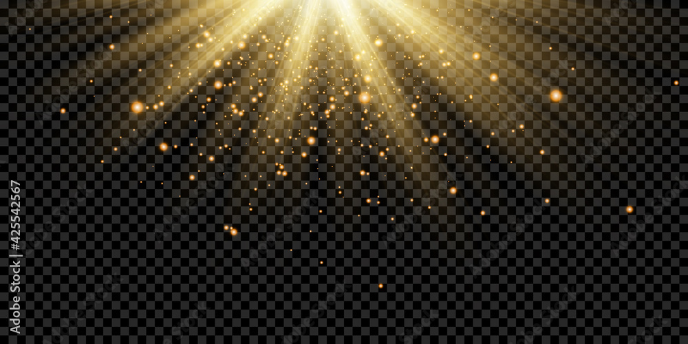 magic sparkles vector