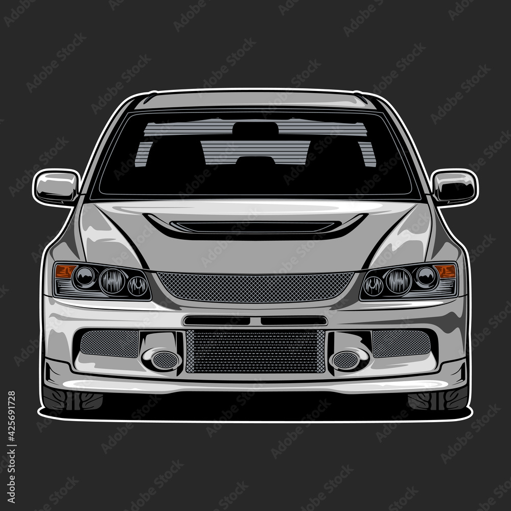 car vector illustration for conceptual design Stock Vector | Adobe Stock