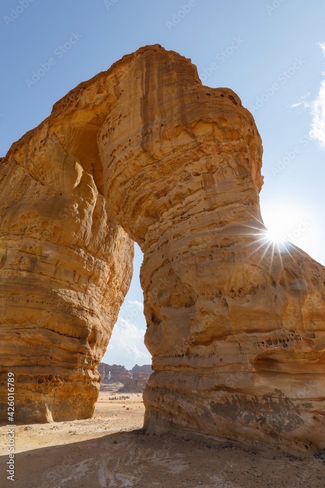 Famous Elephant Rock in Al Ula, Saudi Arabia Stock Photo | Adobe Stock