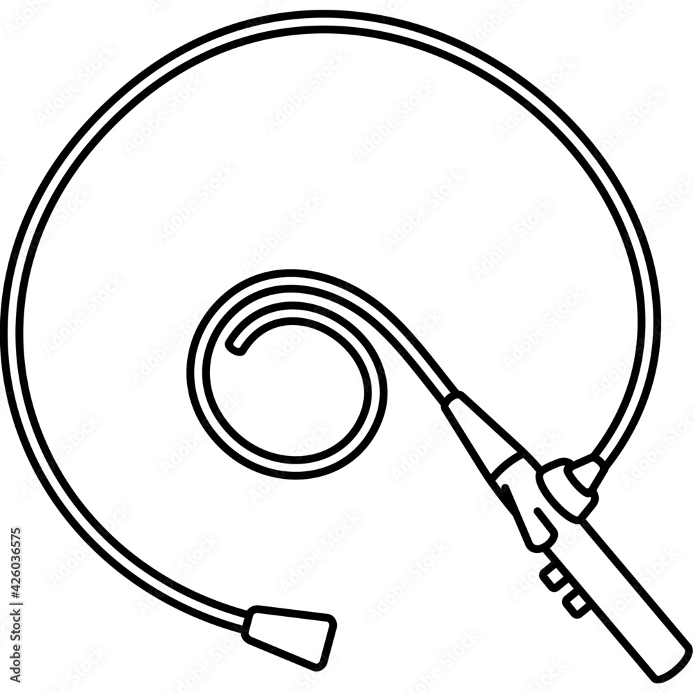Flexible Endoscope Stock Vector | Adobe Stock