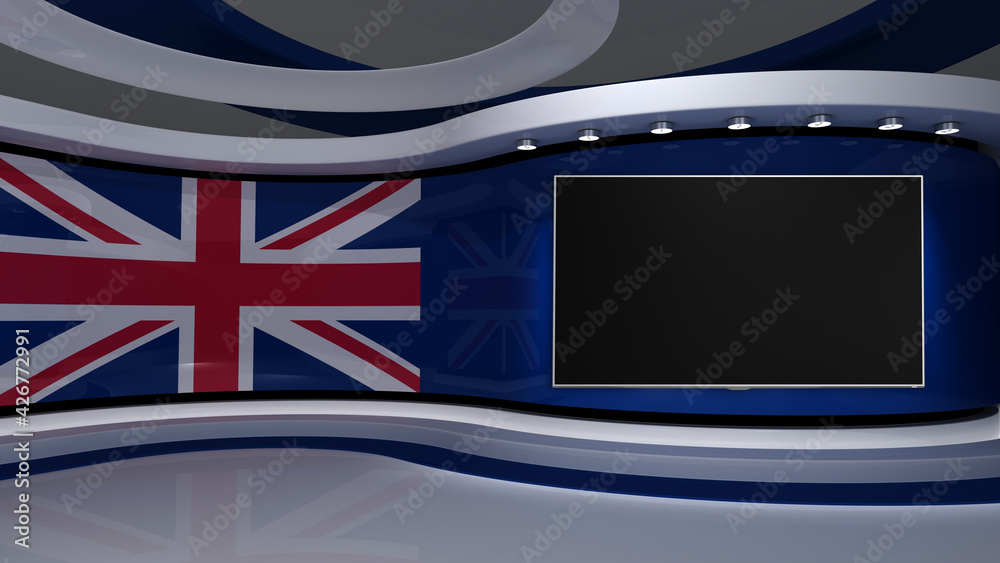 United Kingdom. Great Britain. British flag studio. UK flag background ...