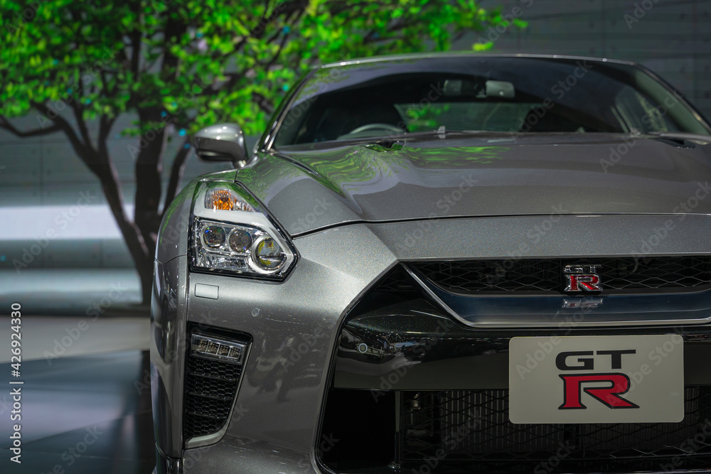 New Nissan GT-R R36 Nismo Minor change Super sport car show on display ...