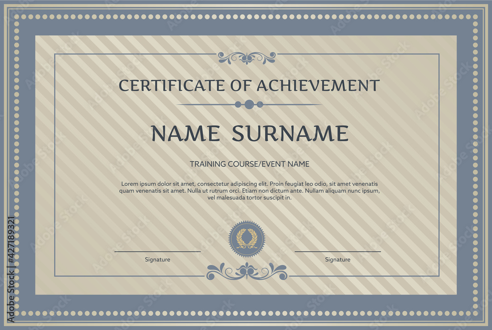 Vintage certificate template 2. Vintage certificate template 1. Diploma ...
