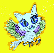 Catbird Drawing Art Free Stock Photo - Public Domain Pictures