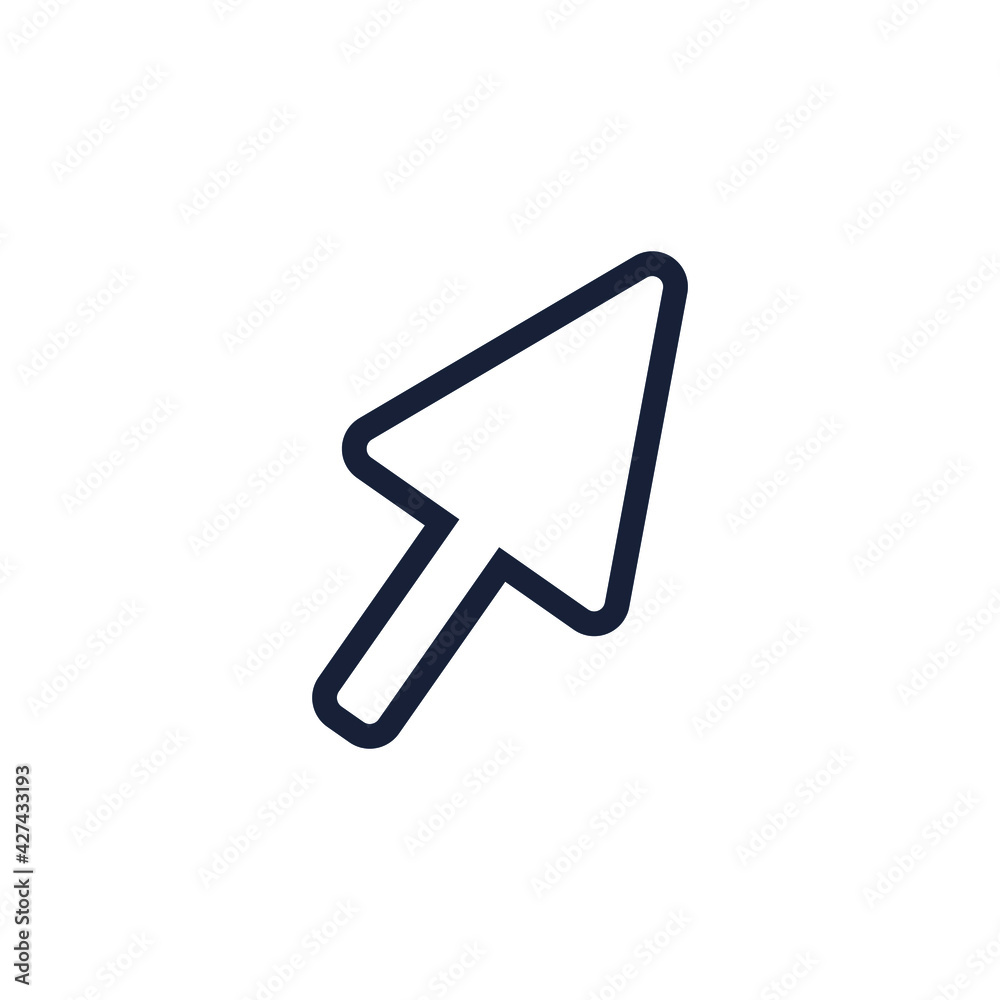 Pointer cursor icons vector ilustration. Computer web arrows mouse ... Pointer cursor icons vector ilustration. Computer web arrows mouse ...