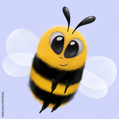 Cute bee clipart, bees illustration, bug, png clip art, digital summer ...