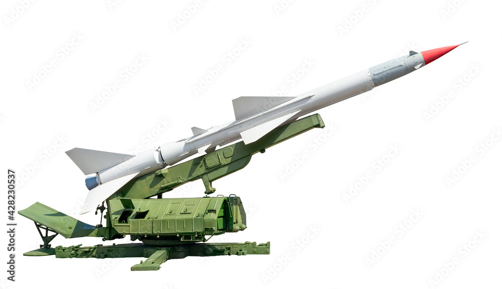 Anti-aircraft air defense missile Stock Photo | Adobe Stock