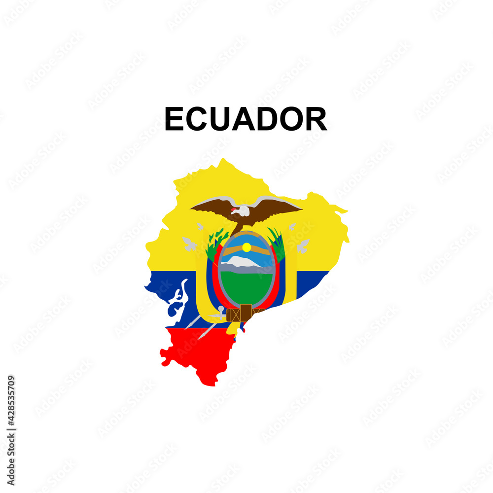 maps of Ecuador icon vector sign symbol Stock Vector | Adobe Stock